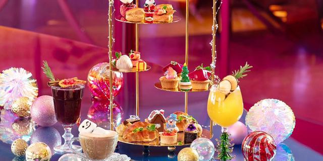 [For 2] JAJA "Holly-Jolly" Afternoon Tea Set for 2[Service Charge ...