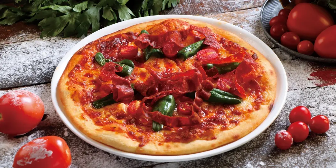 8 inches Signature pizza- California Pizza / Spanish Pizza (8 inches ...